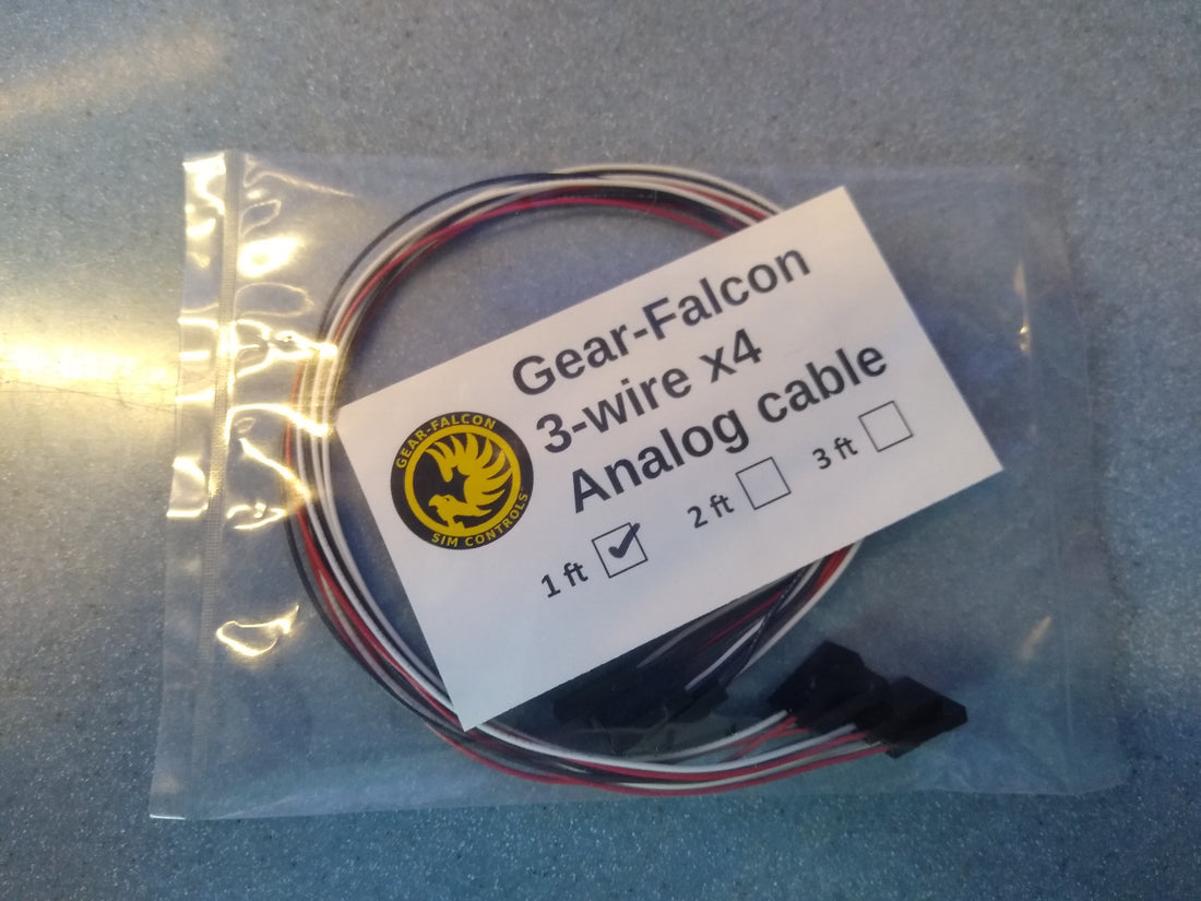 Cable sets for Joystick controllers – Gear-Falcon